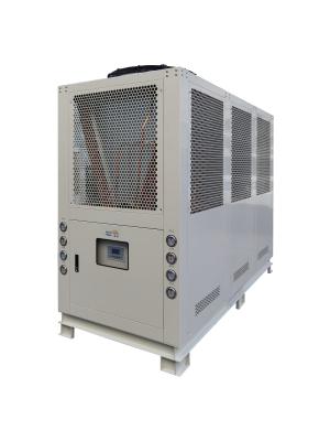 China 50HP Box Type Air Cooled Chiller 380V Digital Electronic Thermostat Air Cooled Industrial Chiller for sale