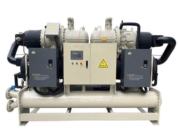 Quality Commercial Water Cooled Screw Chiller 500HP Energy Saving Screw Type Chiller For for sale