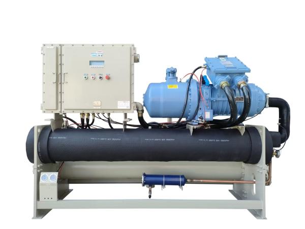 Quality Water-cooled screw-type explosion-proof chiller, with BT4 and CT4 explosion-proof ratings available for customization for sale