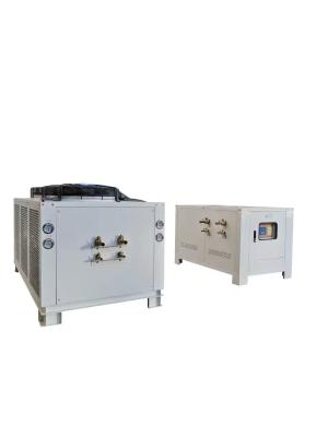 China High-Efficiency Air-Cooled Box-Type Industrial Chiller with 5-150 Tons Cooling Capacity, Microcomputer Control System, and Imported Compressors for sale