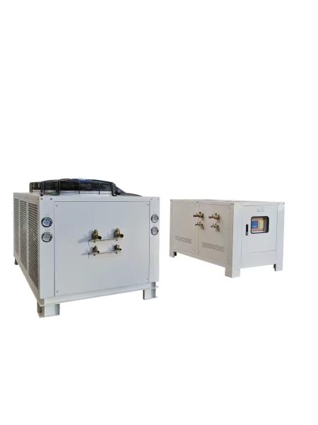 Quality High-Efficiency Air-Cooled Box-Type Industrial Chiller with 5-150 Tons Cooling Capacity, Microcomputer Control System, and Imported Compressors for sale