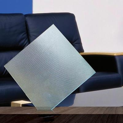 Cina P7 Mistlite Oscuro Privacy Vetro Temperato Figurato Per Dozzina Porta in vendita