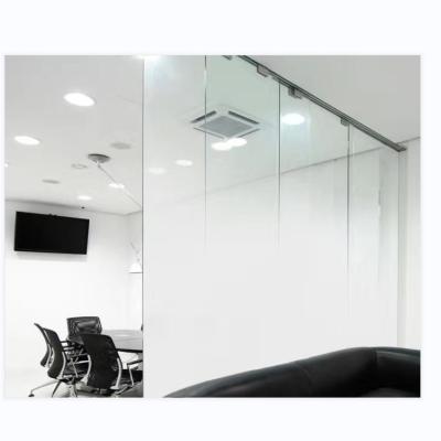 China Gradient Colored Tempered Art Glass Frosted Toughened Sandwich Decorative for sale