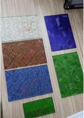 Cina Vetro temperato a modello di Mayflower, di forma piatta, trasparente in vendita