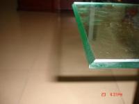 China Solid Structure Building Tempered Glass With 45 Degree Beveled Edge for sale