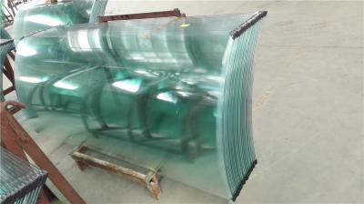 China Building Bent Tempered Glass 3-19mm Bent Curved Glass for Freezer for sale