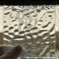 China Customizable Patterned Tempered Glass for Different Decor Styles for sale