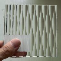 China Customizable Patterned Tempered Glass for Different Decor Styles for sale