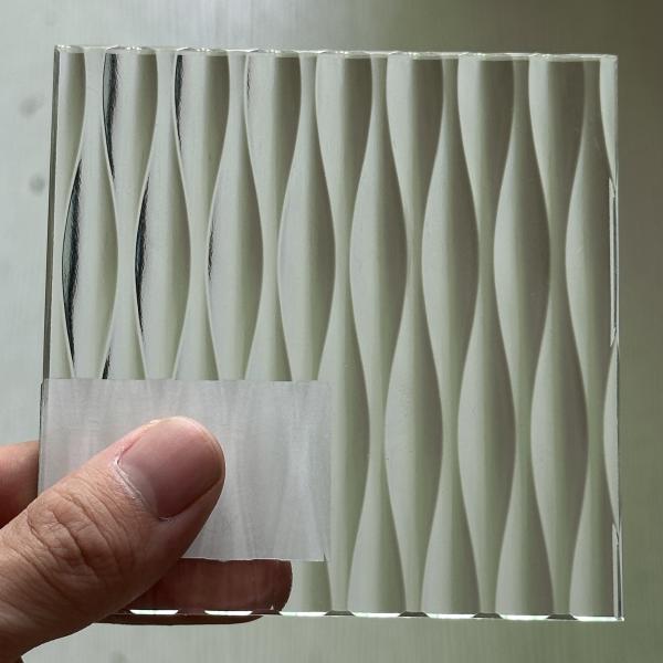 Customizable Patterned Tempered Glass for Different Decor Styles