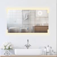 China LED Ambient Light - Equipped Rectangular Bathroom Mirror: Creating an Exquisite Bathroom for sale