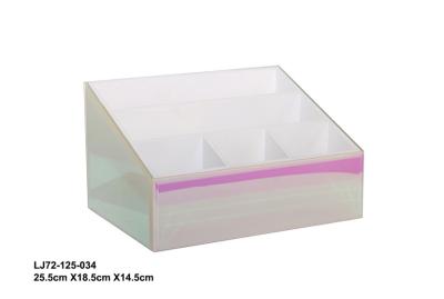 China Pink heart packaging girl jewelry clear glass ring box for sale