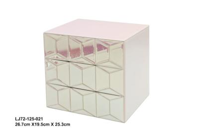 China Mirror frame MDF jewelry box for sale