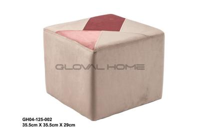 China colorful stylish square stool for sale