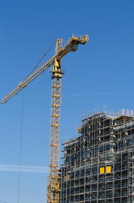 Cina Montaggio gru a torre per edilizia industriale in vendita