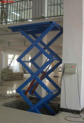 Cina Diventa 2 380v 2000 Kg / 50Hz elettrico a forbice idraulica piattaforma di sollevamento in vendita