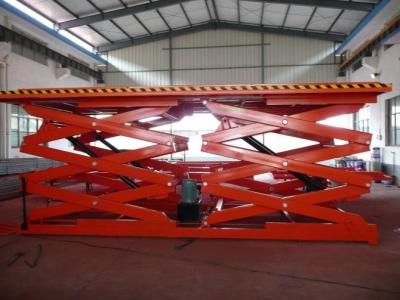 Cina Diventa 0,8 / 1 / 2 Dual forcella lavoro elevando piattaforma di sollevamento idraulico in vendita