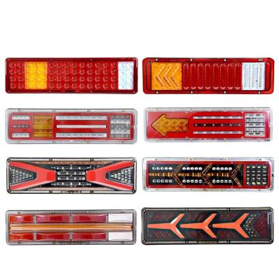 China Lâmpadas traseiras de LED completo Montagem de luz traseira para JAC Truck Peças sobressalentes Instalação de automóveis à venda