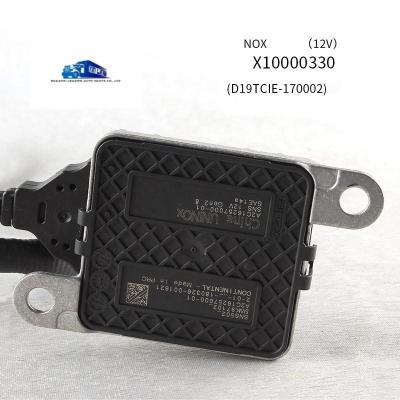 China X10000330 NOX Nitrogen Oxygen Sensor 12V for YUNNEI D19TCIE Engine Original Genuine for sale