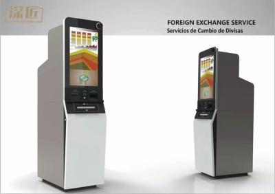 China Customized Foreign Currency Exchange Machine Kiosk For Airport Hotel Shopping Mall for sale
