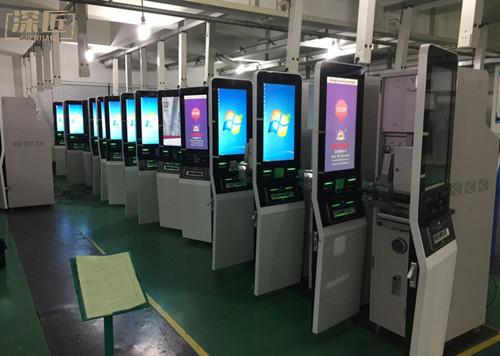 Aangepaste de Machinekiosk van de Vreemde valutauitwisseling voor het Winkelcomplex van het Luchthavenhotel