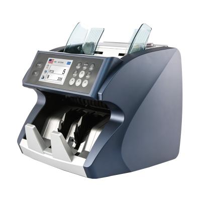 China Mixed Value Bank Note Machine IR Technology Support Value Counting Money Counter Machine for sale
