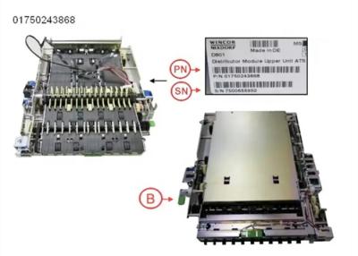 중국 ATM 기계 부품 윈코어 유통 모듈 상부 단위 ATS 01750243868 1750243868 판매용