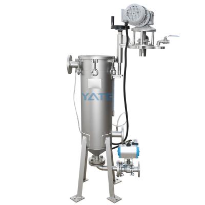 China Industrial Paint PTFE Automatic Self Cleaning Filter Housing for sale