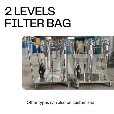 China Movable Stainless Steel Water Filter Housing Honey Stainless Steel Filter Vessel for sale