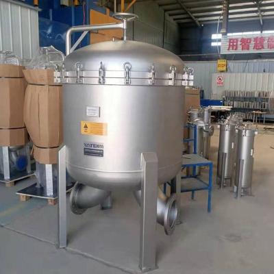 China Sanitary Liquid Filter Housing Single Multi Bag Stainless Steel Filter Housing for sale