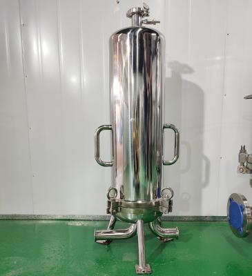 China Stainless Steel 304 316 Filter Housing 5 Cores 6 Bar Working Pressure for sale