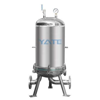 China Stainless Steel 304/316 Filter Housing 6 Bar 0.5-500 μm Wine Filter for sale
