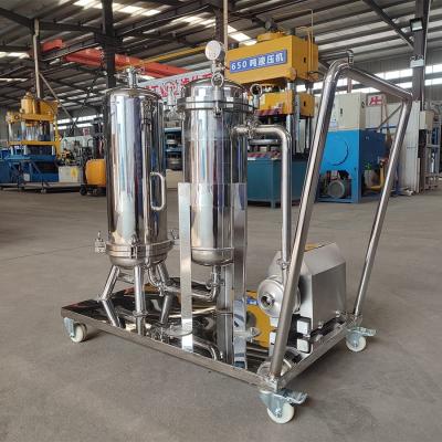China Stainless Steel Bag Filter Housing 16 Bar 0.5-500 μm Filtration for sale