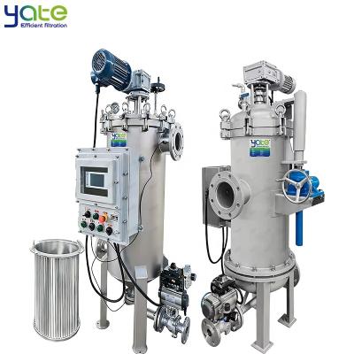 China Industrial  Sludge Dewatering System Wastewater 306 Stainless Steel Fully Automatic Self-cleaning Scraper Filter for sale