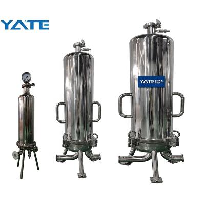 China 10 Inch Stainless Steel 304 Bag Cartridge Water Filter Housing Beer Filter for sale