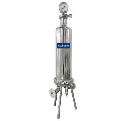 China Polished 316 Stainless Steel Membrane Pleated Filter Cartridge Liquid Filter Machine for sale