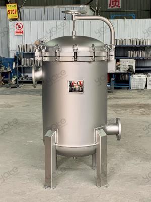China Stainless Steel 304/316L Multi Bag Filter Housing with High Flow and 0.5-2000um Filtration Precision for Industrial Water Treatment for sale