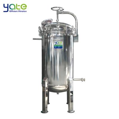 China Food Grade Multi Bag Filter, 304/316L Stainless Steel Mirror Polish, Sanitary Clamp, for Beverage,Fruit Wine, Juice, Dairy Industry Filtration for sale