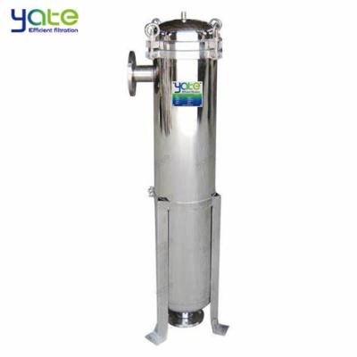 China Flange Connection Single Bag Filter, Industrial Water Pre-Filtration Equipment, Customizable，High Pressure Resistant for sale