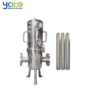 China Stainless Steel Water Filter with 0.1 μm Filtration Precision and Customized Size for Drinking Water and Aquaculture for sale