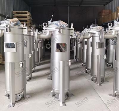 China Stainless Steel 304/316L Single Filter Bag for Paint Food and Beverag Filtration for sale