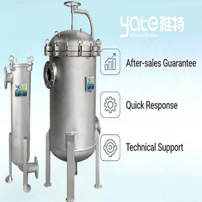 China CE Single Multi Bag Filter Housing 304 316 Stainless Steel for Well Groundwater Pond River Industrial Water Treatment Filtration for sale