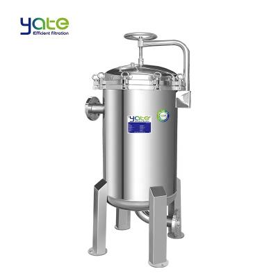 China High Precision Cartridge Filter Water Treatment Stainless Steel 304 Security Precision Filter for sale