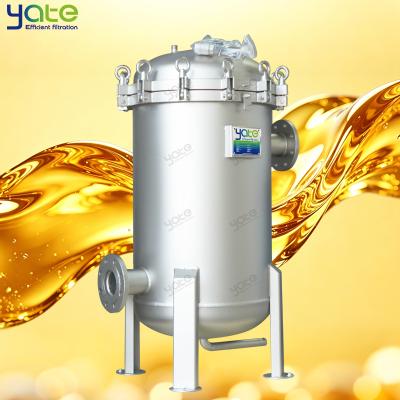 China Food Grade SS316L Multi Bag Filter Housing For Edible Oil/Juice Filtration for sale