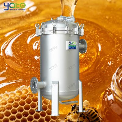 China Sanitary Grade Stainless Steel Multi Bag Filter For Honey Beer Brewing And Beverage for sale