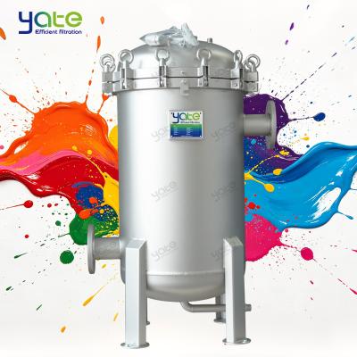 China Anti-blocking Multi Bag Filter Housing Industrial Coating Paint Ink Purification for sale