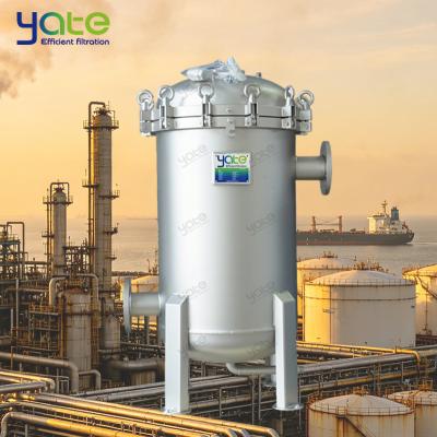 China High Pressure Quick Open Multi-Bag Filter Vessel Corrosion Resistant Industrial Bag Filter for Petrochemical and Chemical Processing for sale