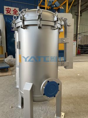 China clamp opening Bag Filter Housing Industrial Liquid Filtration For Resin Paint Chemical Water Purification for sale