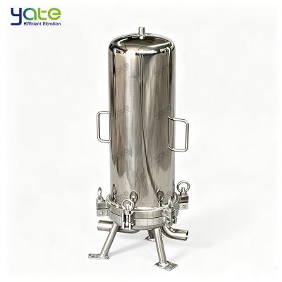 China Food‑Grade Sanitary Micropore Membrane Filter Housing High Precision Filtration Equipment For Brewery Beer Beverage Liquid Sterilization Micro‑particle Removal Customizable for sale