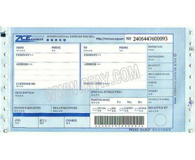 China International express waybill wholesaler in China for sale