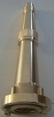 China spray fire hose nozzle storz straight nozzle long nozzle for sale